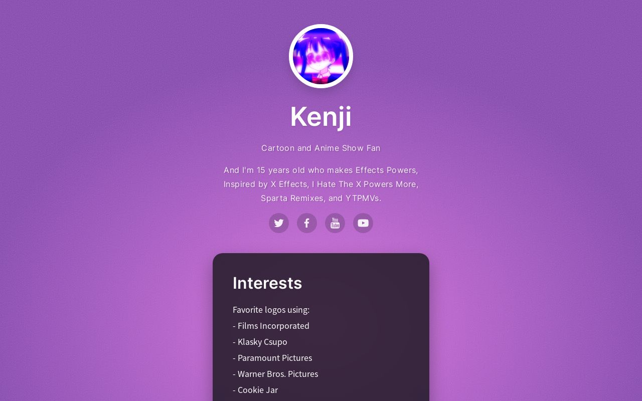 Welcome to my Carrd website!